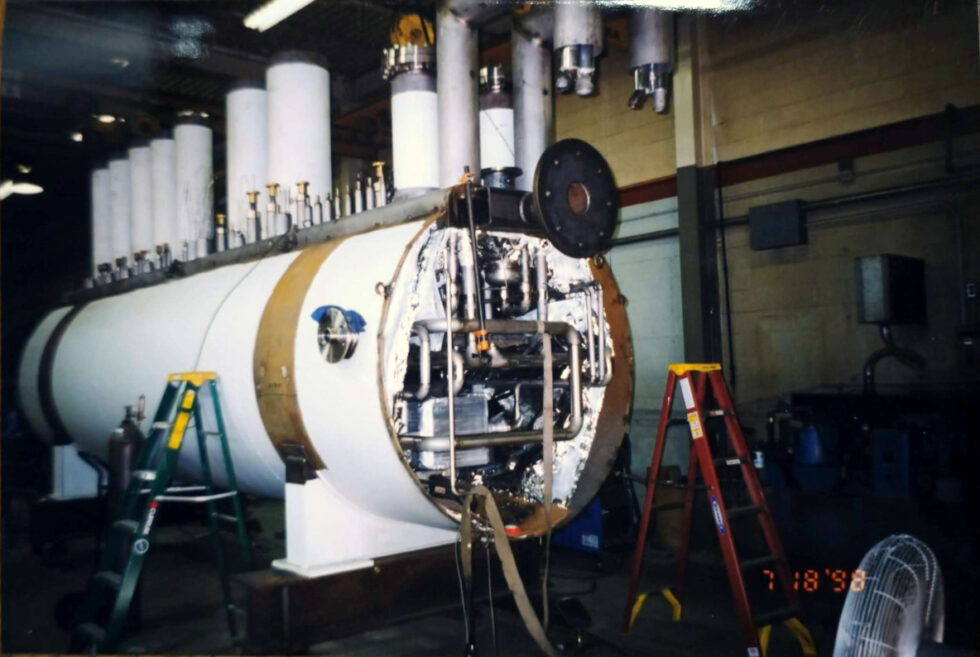 #TBT In-Fabrication Cold Box Manufacturing - 1998 - Chicago - AET - Metal Fabrication - Cryo